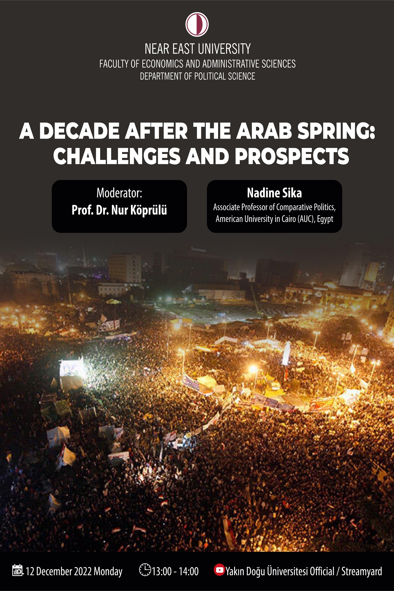 A Decade After The Arab Spring Challenges and Prospects – Prof Dr Nur ...