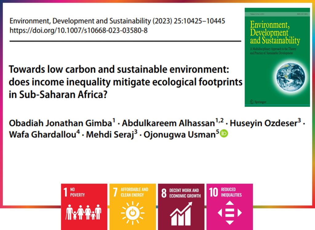 Towards low carbon and sustainable environment: does income inequality ...