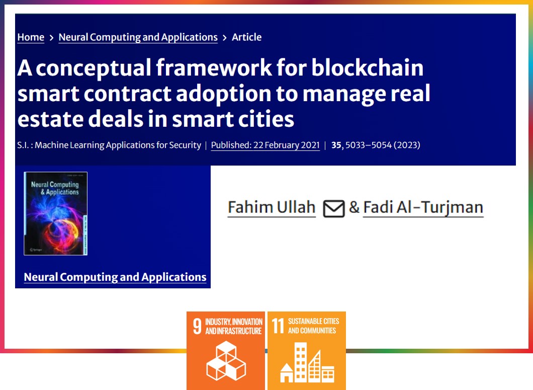 A Conceptual Framework For Blockchain Smart Contract Adoption To Manage