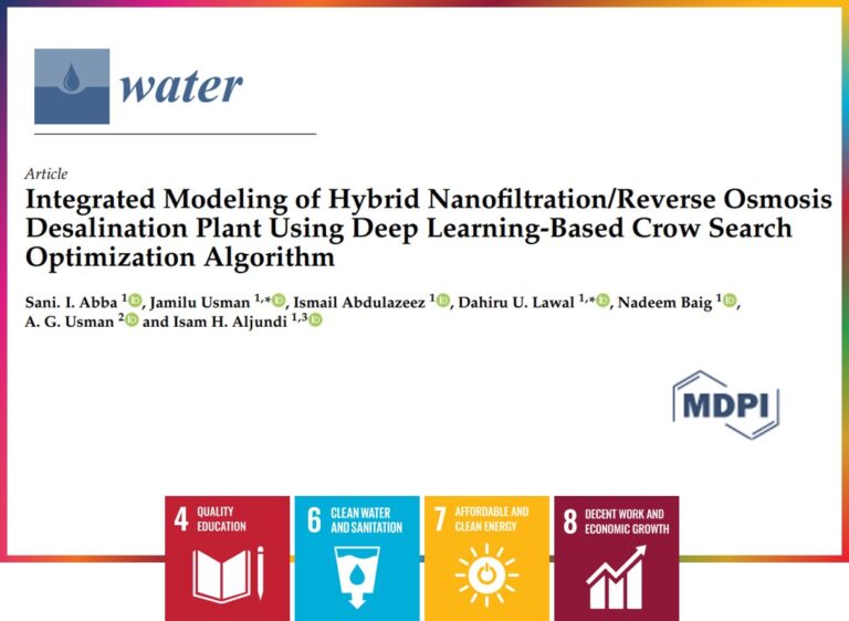 Integrated Modeling of Hybrid Nanofiltration/Reverse Osmosis Desalination Plant Using Deep ...