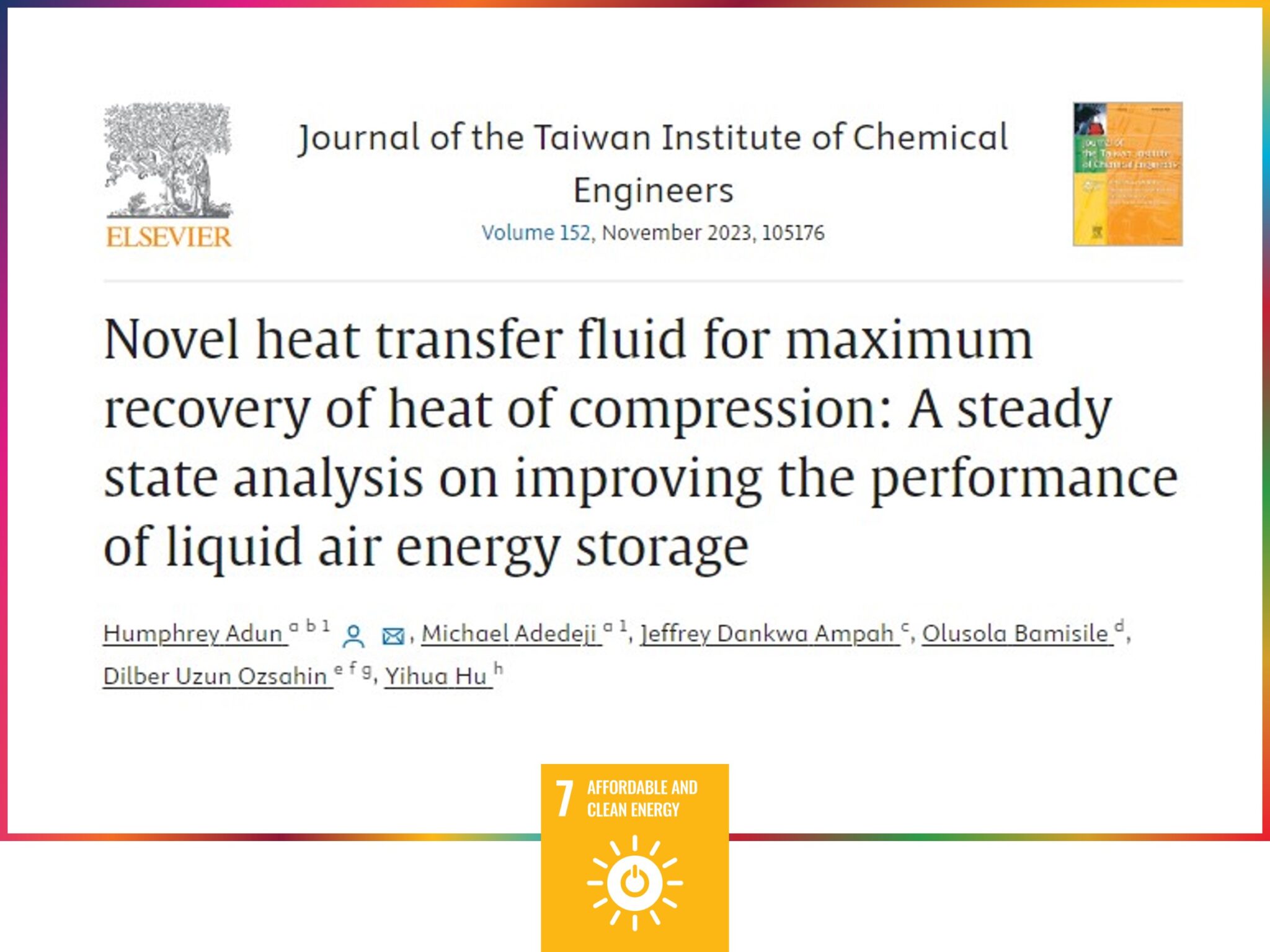Novel heat transfer fluid for maximum recovery of heat of compression ...