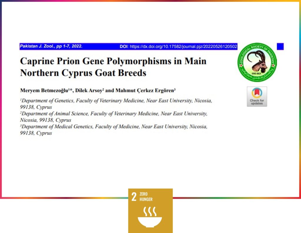 Caprine Prion Gene Polymorphisms in Main Northern Cyprus Goat Breeds ...