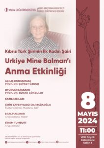 The first female poet of Turkish Cypriot poetry – Near East University
